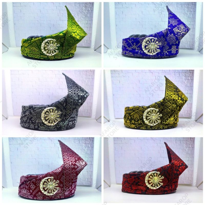 Premium Malay Songket Tanjak | Dance with the Breeze | Shopee Malaysia