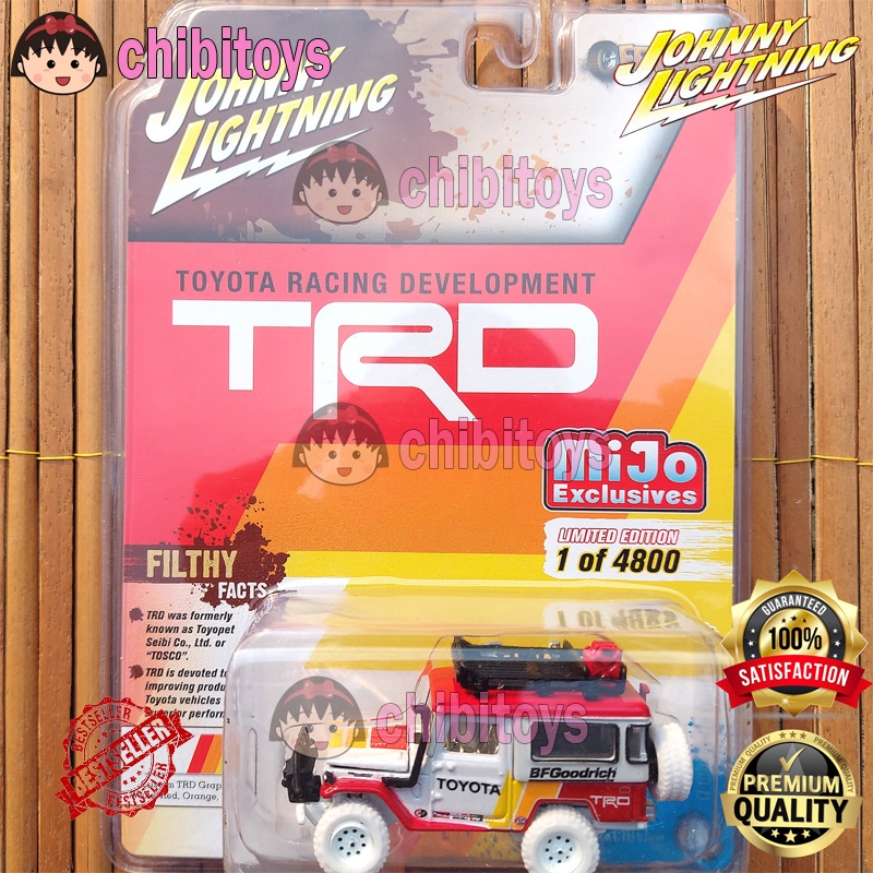 PUTIH Johnny Lightning White Lightning 1980 Toyota Land Cruiser TRD ...