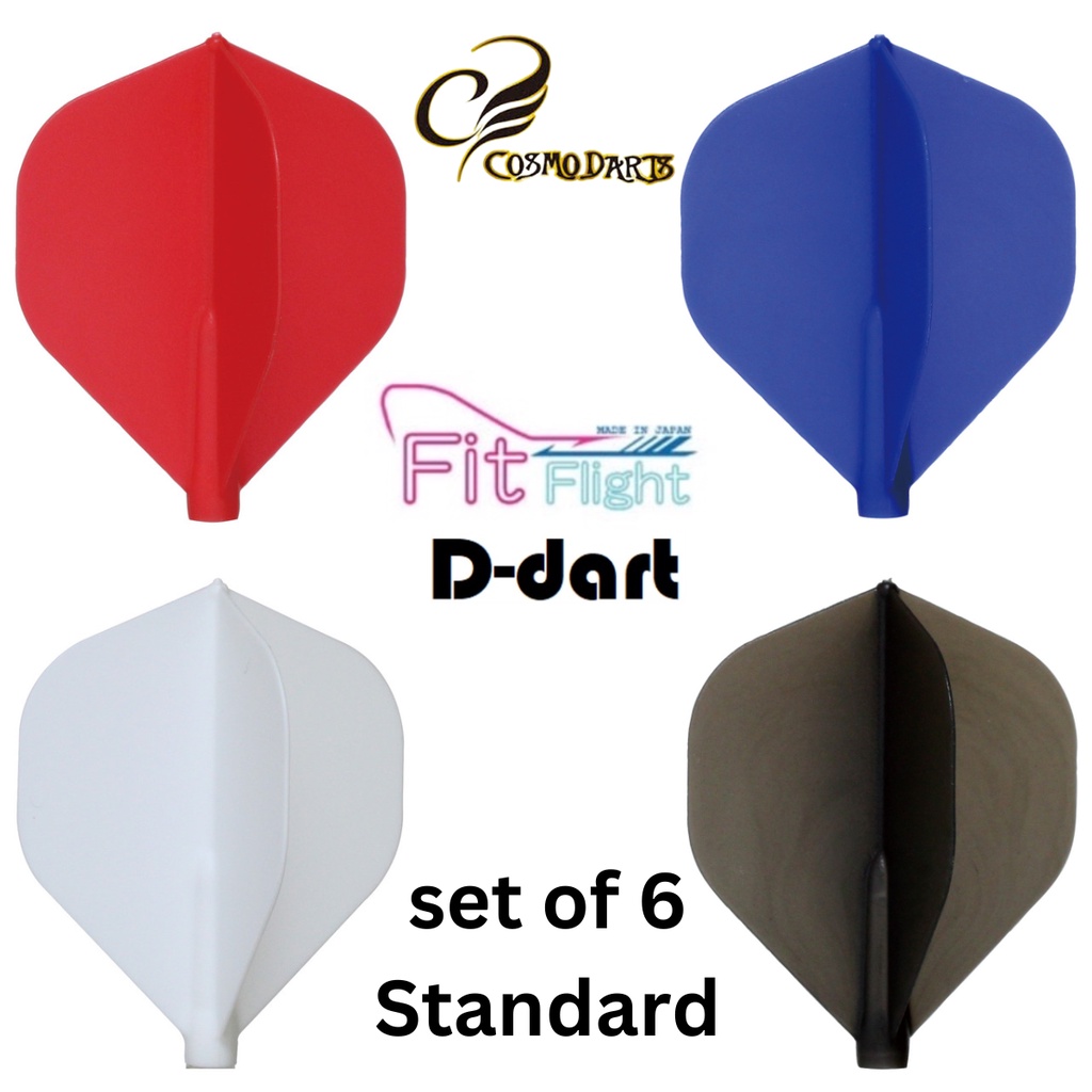 COSMO FIT FLIGHT - SET OF 6 STANDARD (SAYAP ARROW) | Shopee Malaysia