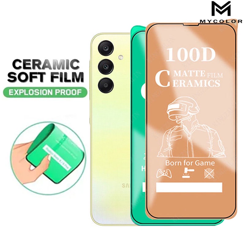 Ceramic Full Coverage Film For Samsung ss Galaxy A16 A06 A06s A05 A05s A55 A54 A35 A34 A25 A24 ...