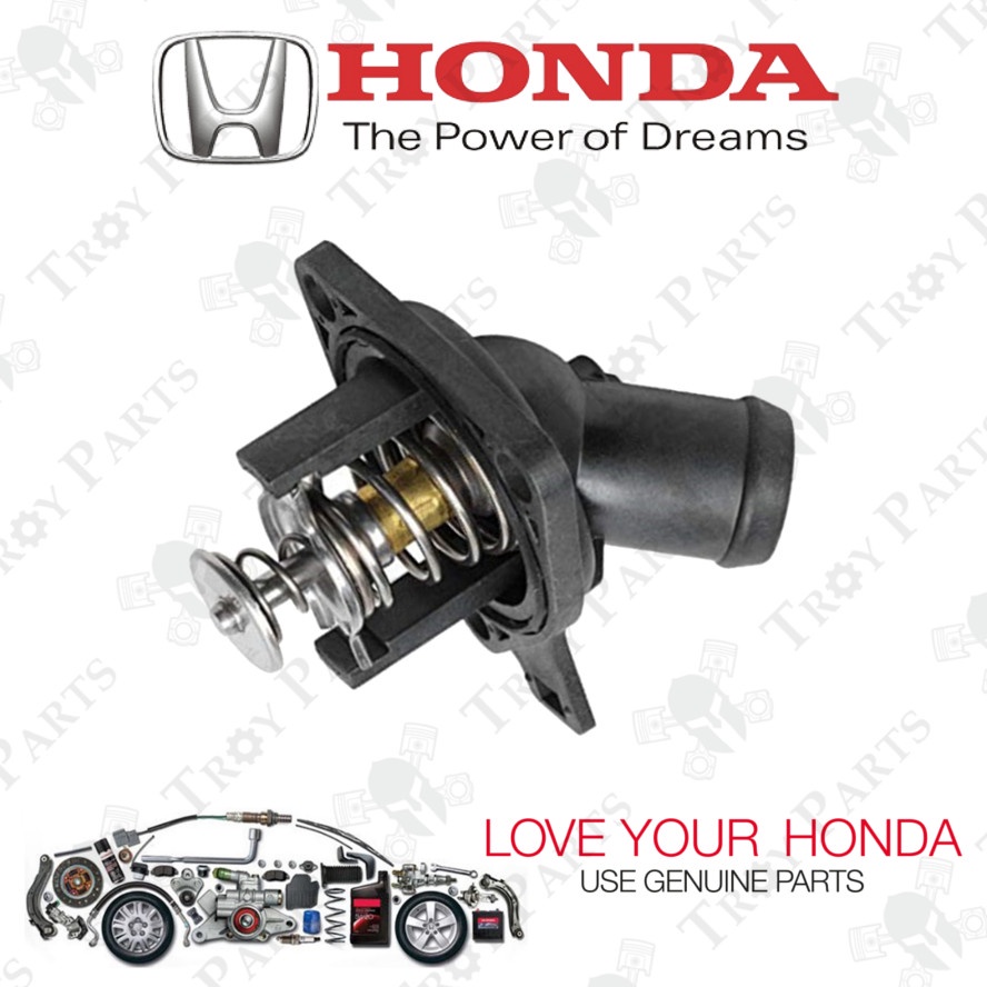 (1pc) Original Honda Radiator Coolant Thermostat with Housing 19301-RAF ...
