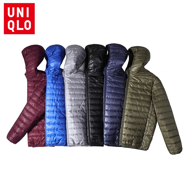 Uniqlo M-5XL Winter Men's Jacket Warm Down Cotton Jacket Long Sleeve ...