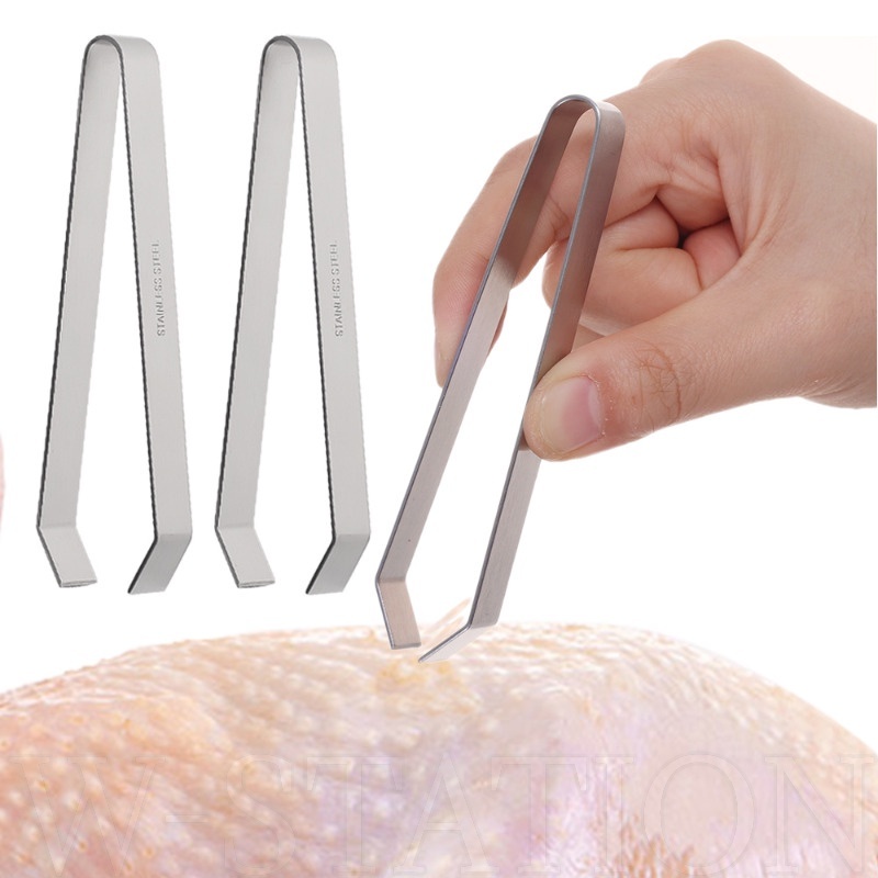 Stainless Steel Hair Extractor - Multi-Purpose Plucking Clamp - For ...