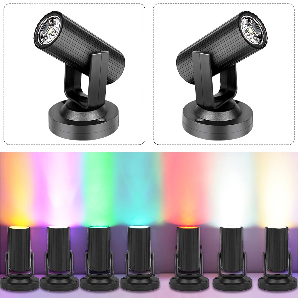RGBW LED Stage Lighting Pinspot Beam Spotlight Professional DJ DISCO ...