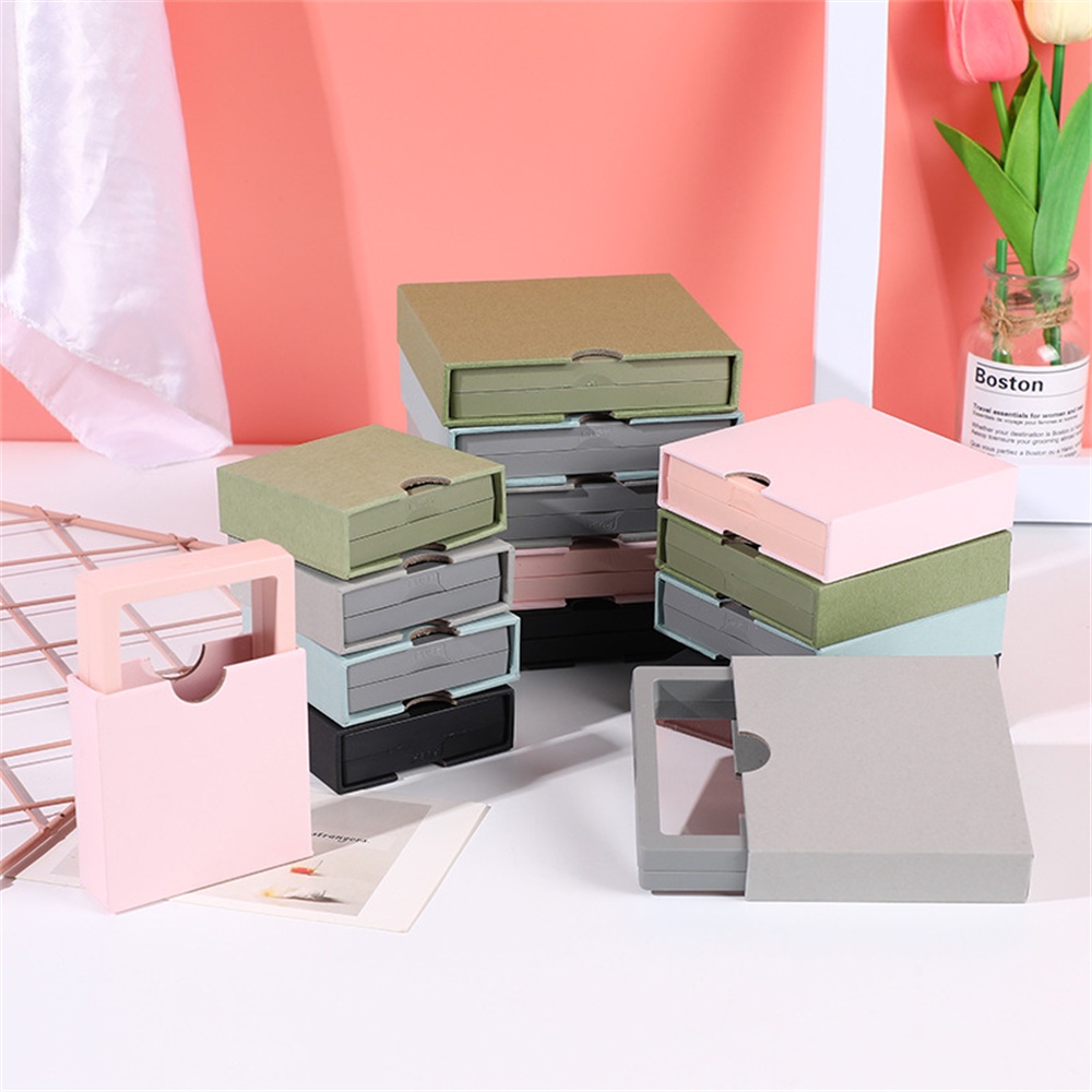 Jewelry Box Colorful 3D Floating Frame Shadow Box Jewelry Display Boxes ...
