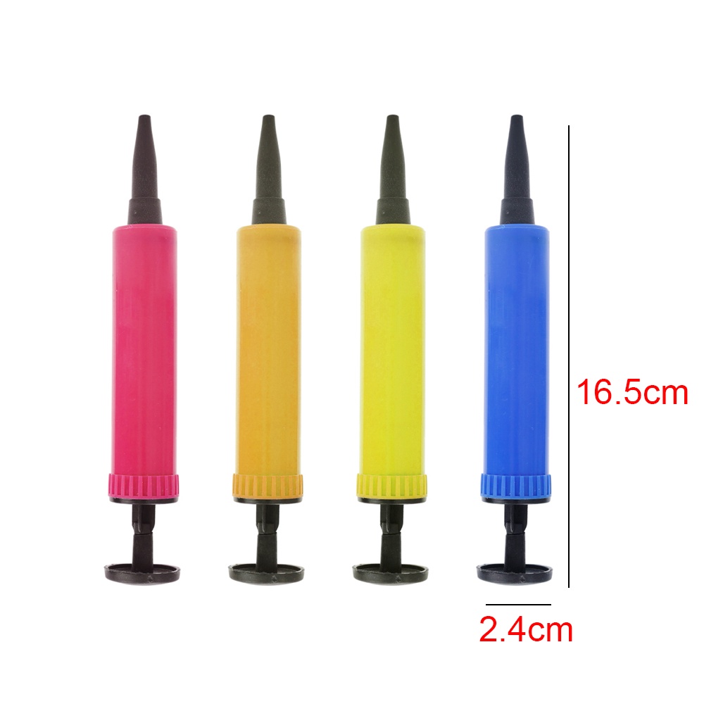 Jom Party Hand Push Balloon Pump Plastic Inflater Air Pump Balloon ...
