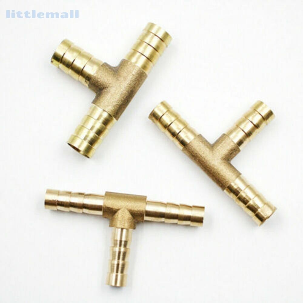 Brass T/Y Piece 3 WAY Joiner Fuel Hose Joiner Tee Connector Air Water Gas | Shopee Malaysia