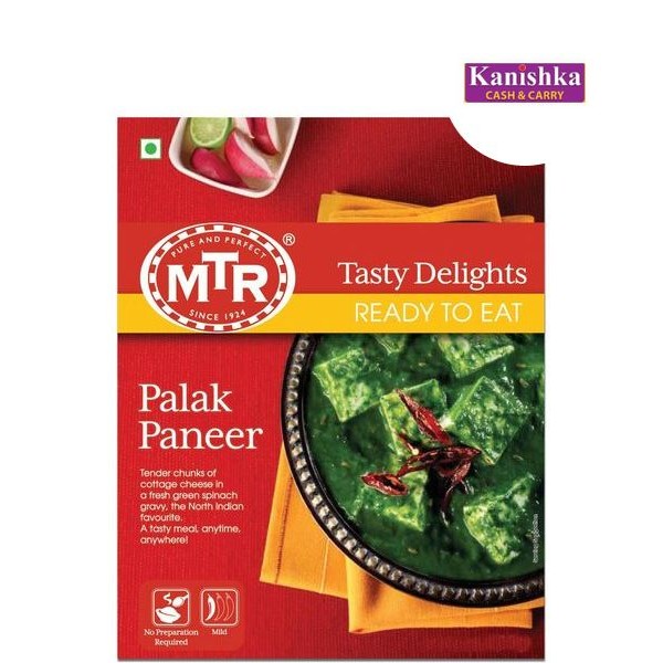 MTR Ready To Eat Palak Paneer 300g | Shopee Malaysia