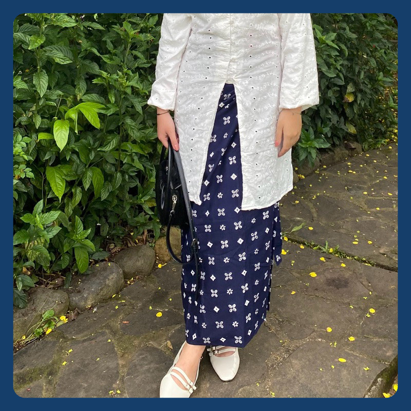 Bella series Batik Motif Wrap Skirt | Batik Skirt | By: nadila.batik ...