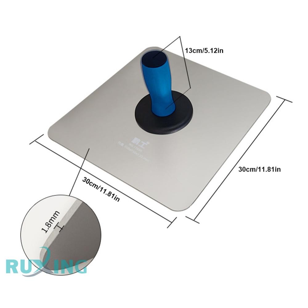 Plaster Mortar Board Holder with Soft Grip Handle Finishing Plastering ...