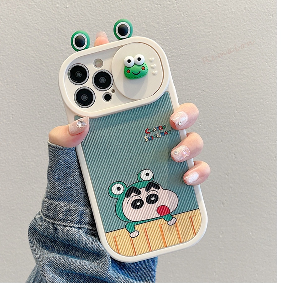 3D Cute Crayon Shin chan Case for iPhone 11 12 13 14 15 Pro Max Plus X ...
