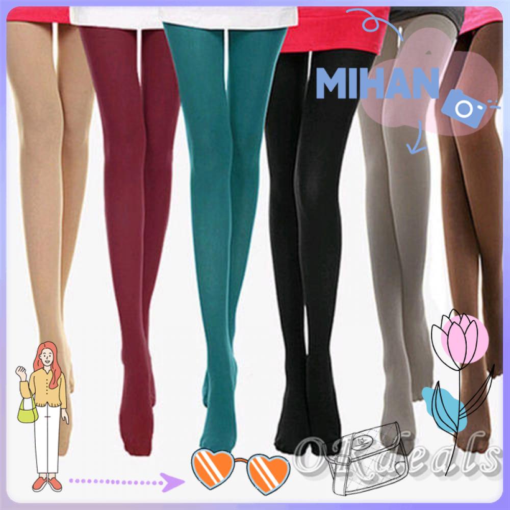 Mihan Stockings Pantyhose Beauty Women 120d Footed Socks Shopee Malaysia