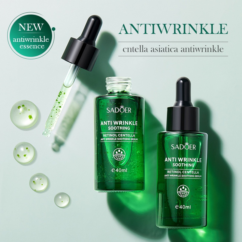SADOER Retinol Centella asiatica Anti-wrinkle Soothing Serum ...