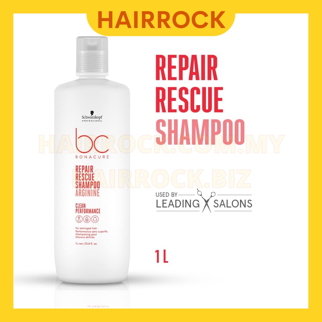 [New] Schwarzkopf Professional Bonacure Repair Rescue Shampoo with ...