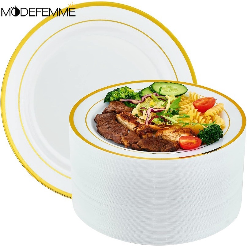 Salad Dinner Plates / Elegant Durable Dinner Plates / Heavy Duty ...