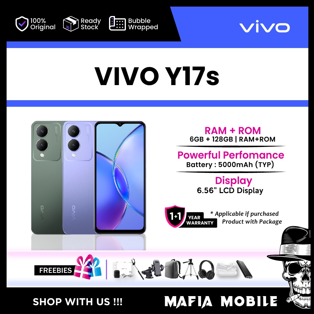 VIVO Y17s [6GB RAM 128GB ROM] - Original VIVO Malaysia | Shopee Malaysia