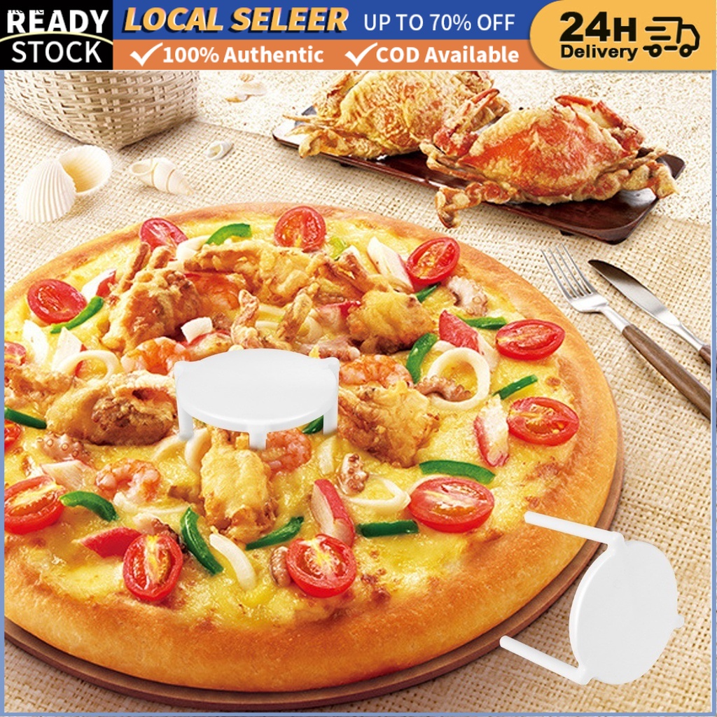 200PCs/Pack Pizza Saver White Plastic Pizza Stand Tripod Pizza Lid ...