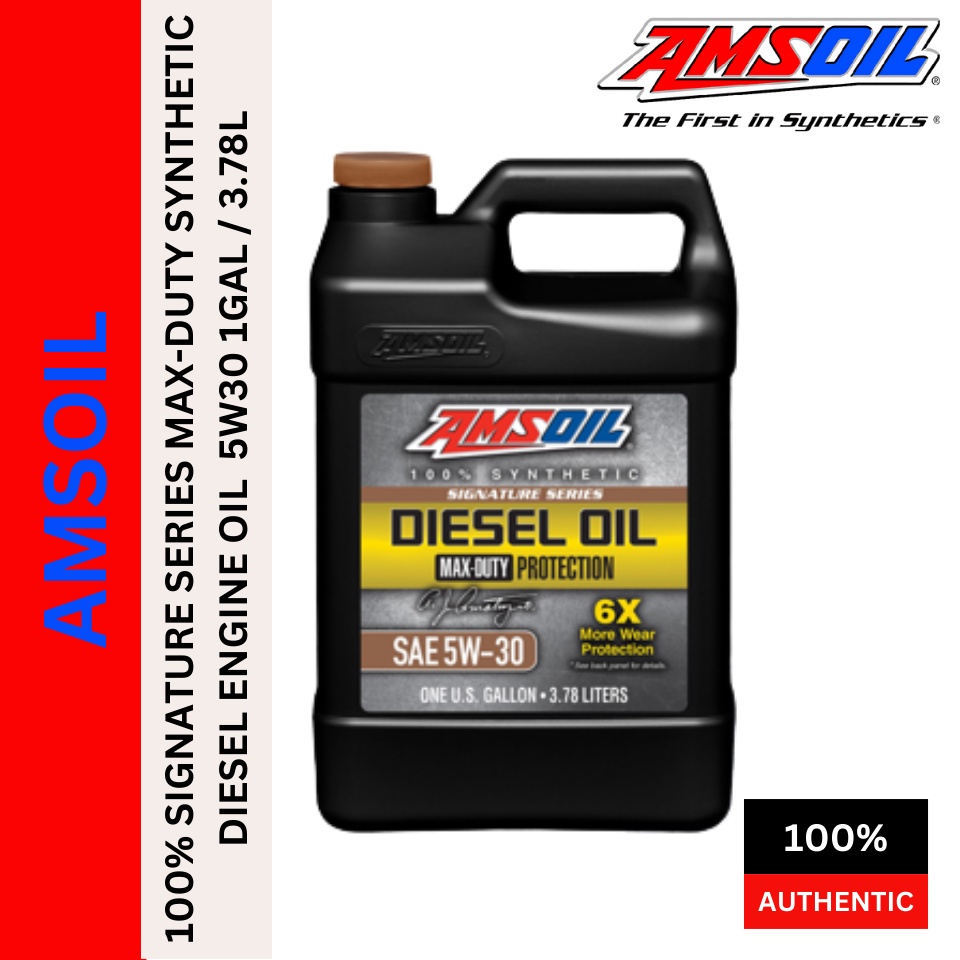 AS-3-DHD-1G AMSOIL 100% SIGNATURE SERIES MAX-DUTY SYNTHETIC DIESEL ...