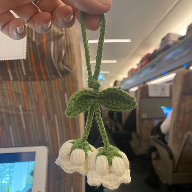 Mother's Day Gift Cute Hand Woven Flowers Decor Creative Mini Crochet ...