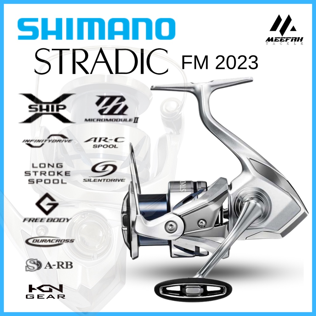SHIMANO 2023 Stradic FM & 2019 Stradic FL Series 🔥 1 YEAR WARRANTY + FREE GIFT🔥 Fishing Reel ...