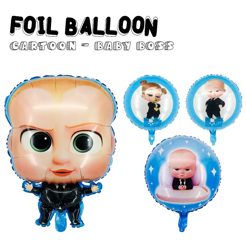 [PANDA] Baby Boss Cartoon Foil Balloon Baby Boss Balloon for kids Belon ...