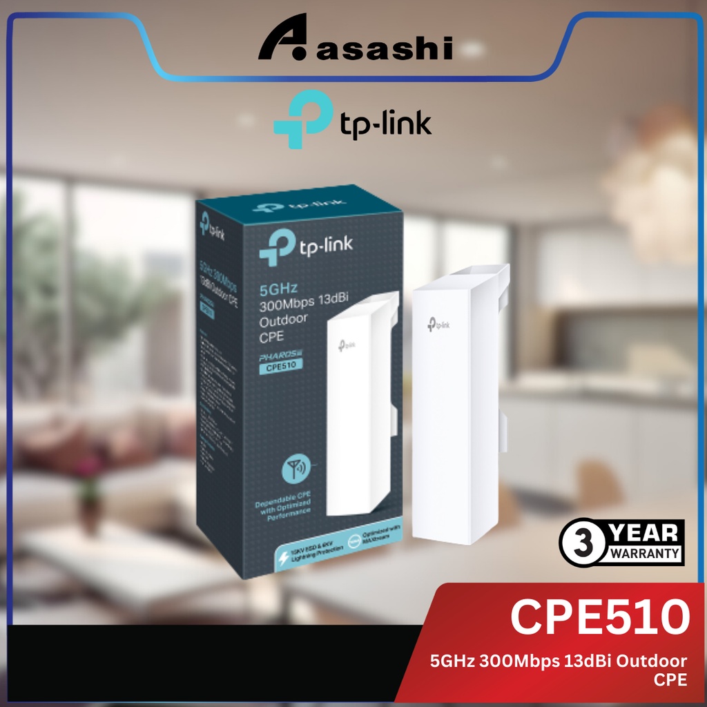 TP-Link CPE510 Outdoor 5GHz 300Mbps Wireless CPE | Shopee Malaysia