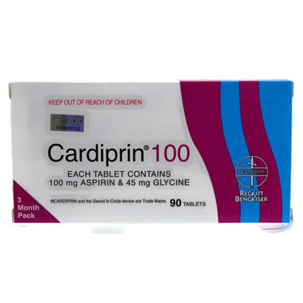 CARDIPRIN 100MG TABLET 90'S | Shopee Malaysia