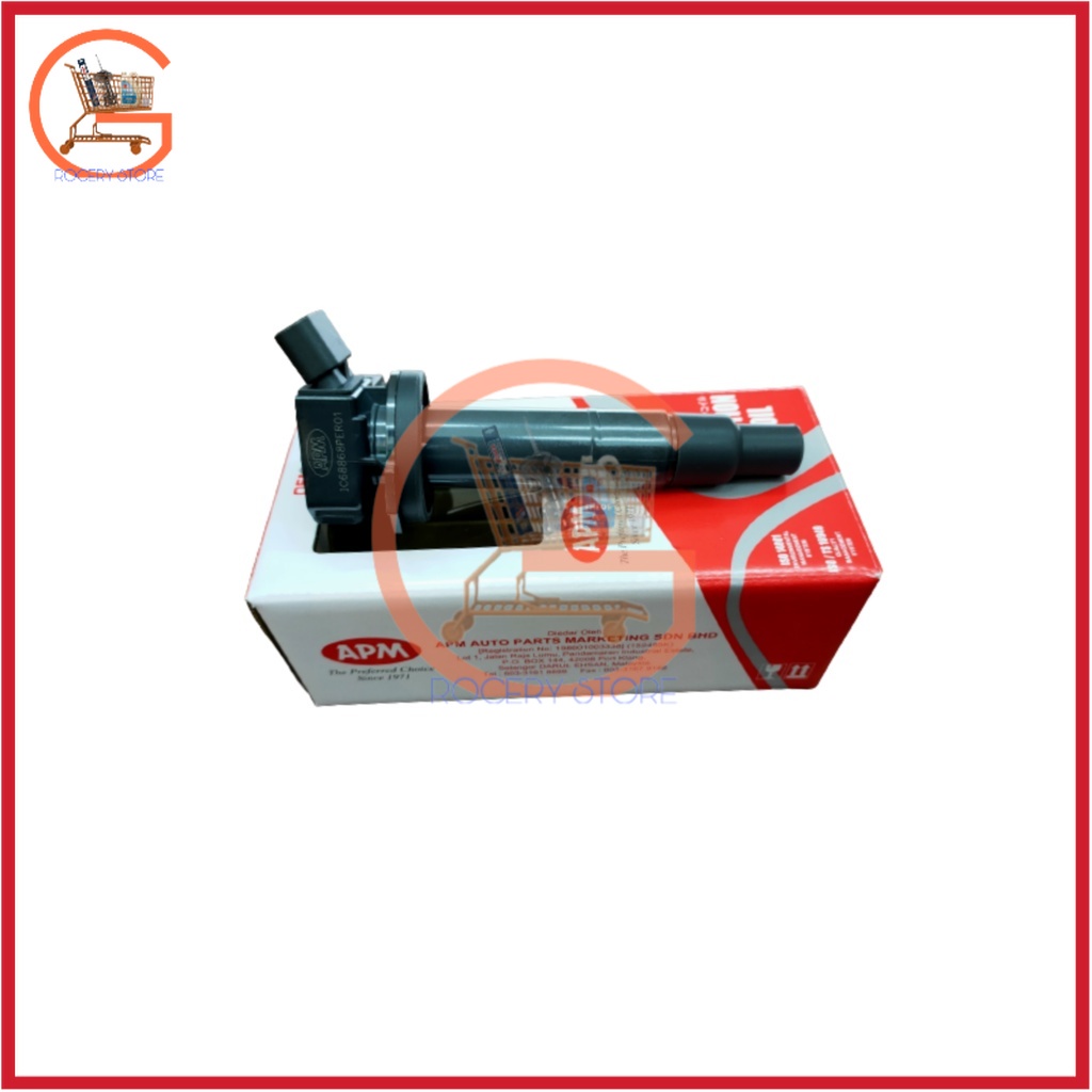 PERODUA KELISA KENARI MYVI 1.0 VIVA 660 850 1.0 IGNITION COIL PLUG COIL ...