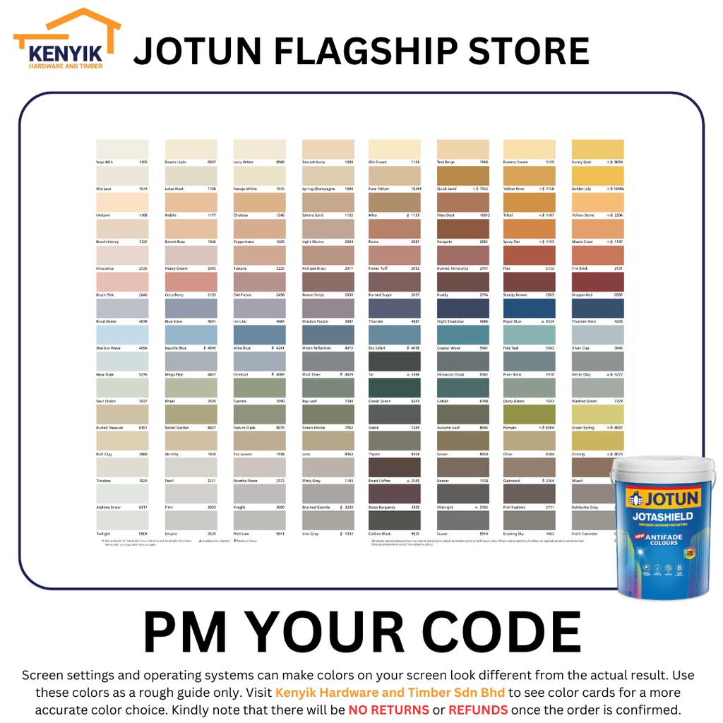JOTUN 5L Jotashield Antifade Colours (Exterior) | Shopee Malaysia