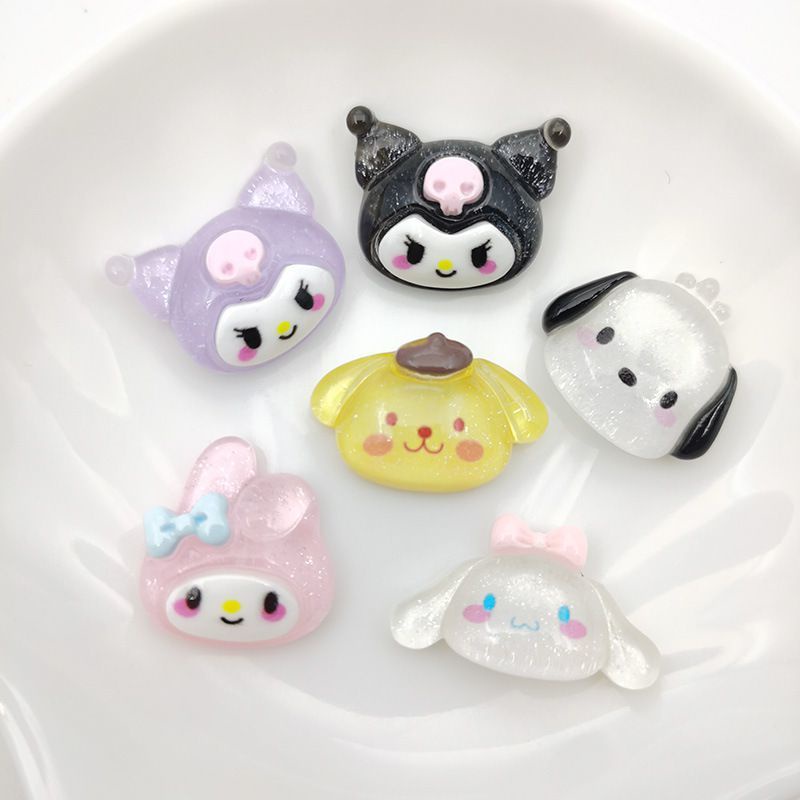 (YUNITA) (5Pcs) Resin SANRIO CLAY Toy Accessories SANRIO Crafts/CLAY ...