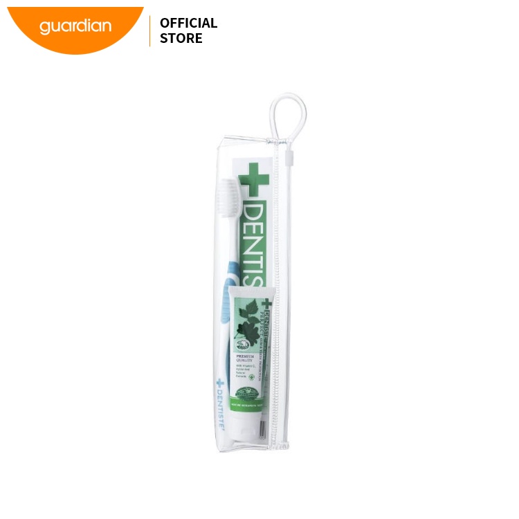 Dentiste Plus White Travel Set (Toothpaste 20G + Toothbrush) | Shopee ...