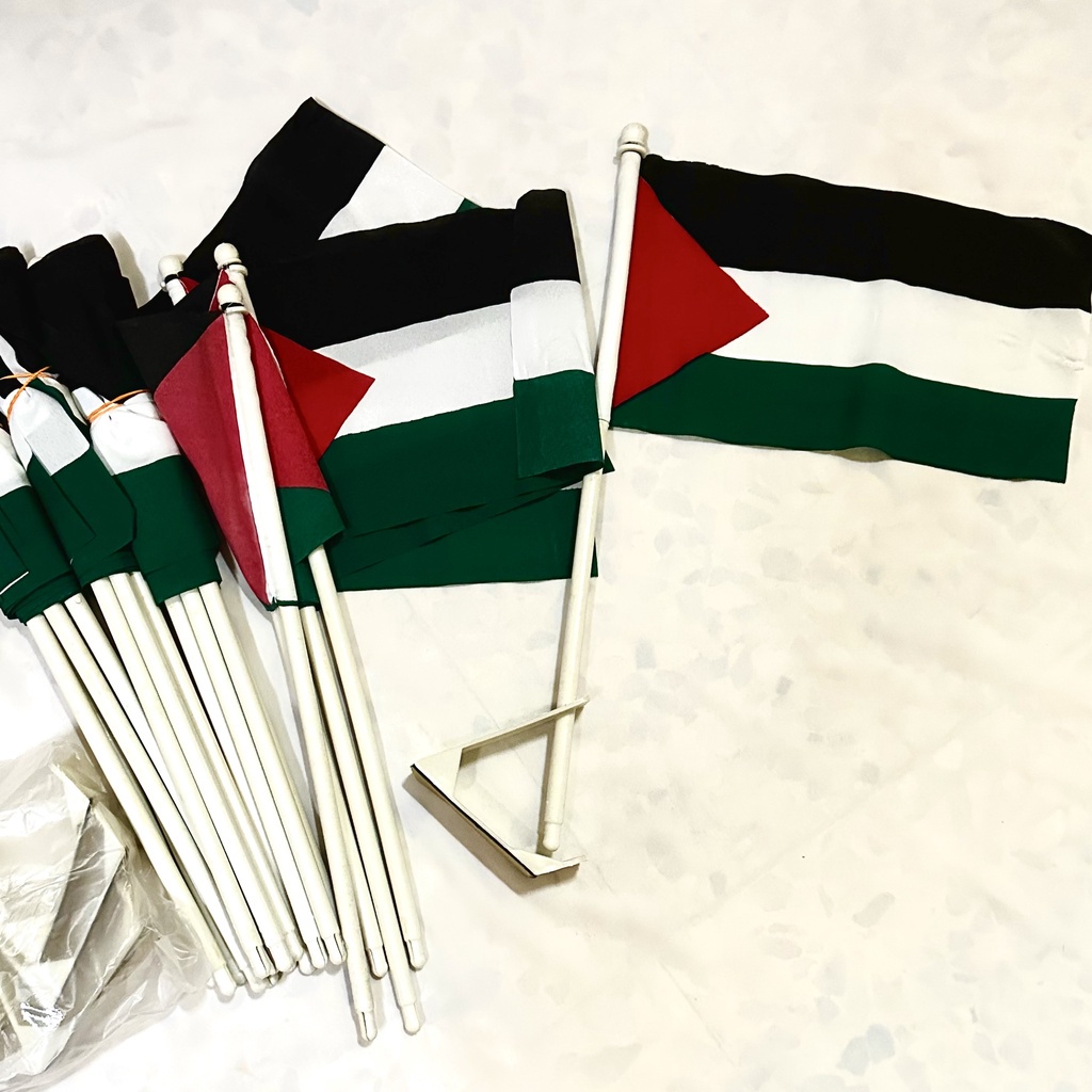 🇲🇾 READY STOCK BENDERA KERETA DAN BENDERA TANGAN PALESTINE GAZA ...