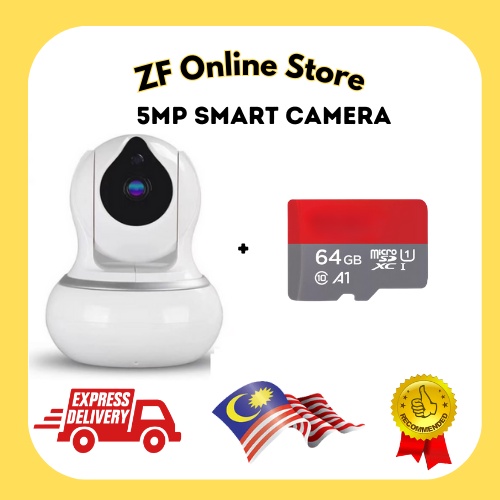 Wireless IP Camera Security Alarm Camera 5MP wifi Network Video ...
