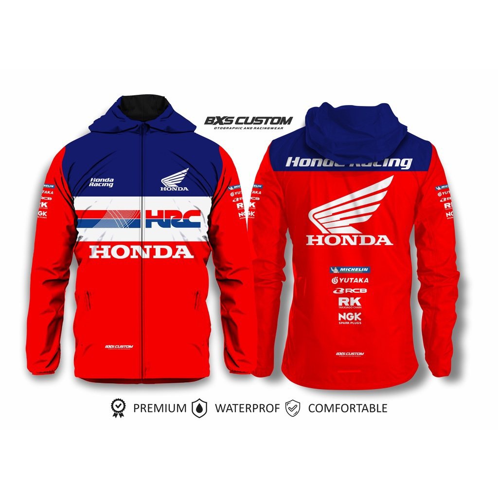 Нnew» Jacket TOURING HOODIE SUNMORI HRC TEAM HONDA HOODIE SUNMORI V2NA ...