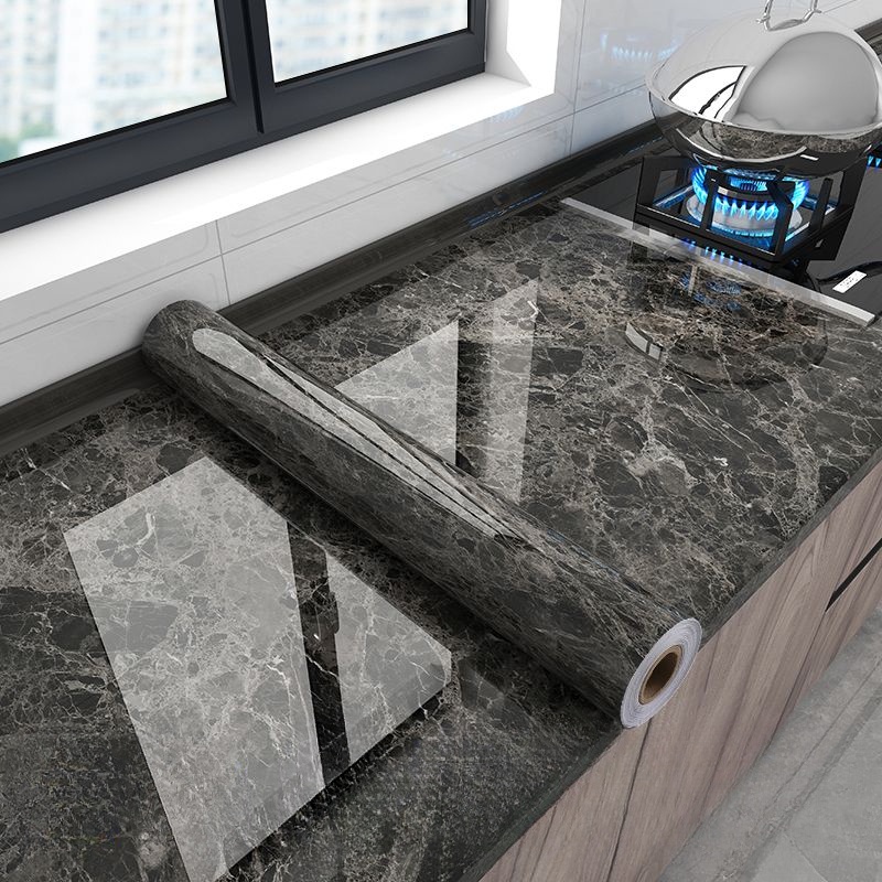 Kitchen Oil-Proof Waterproof Sticker Wallpaper Self-Adhesive Stove ...