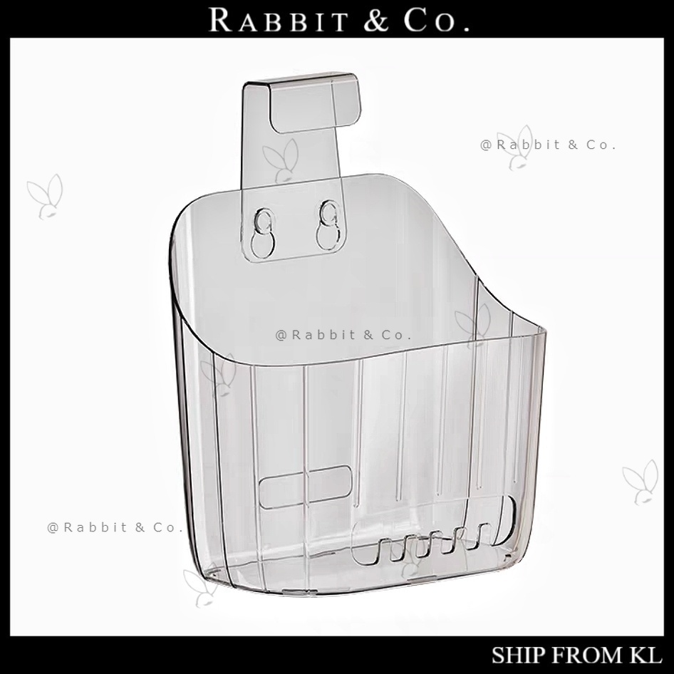 R&C Transparent Plastic Hanging Basket With Hook Multi-layer Stacked ...