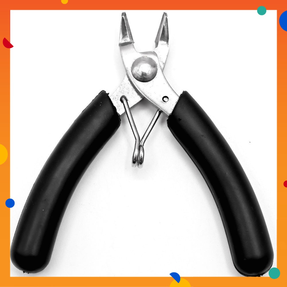 3.5 Inches Stainless Steel Mini Cutting Pliers Black Handle Flush ...