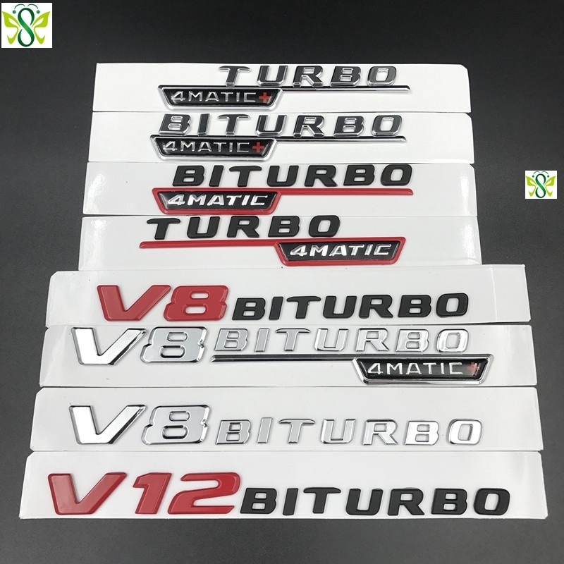 Benz BENZ w213 x253 AMG Side Label V8 V12 BITURBO4MATIC Car Label ...