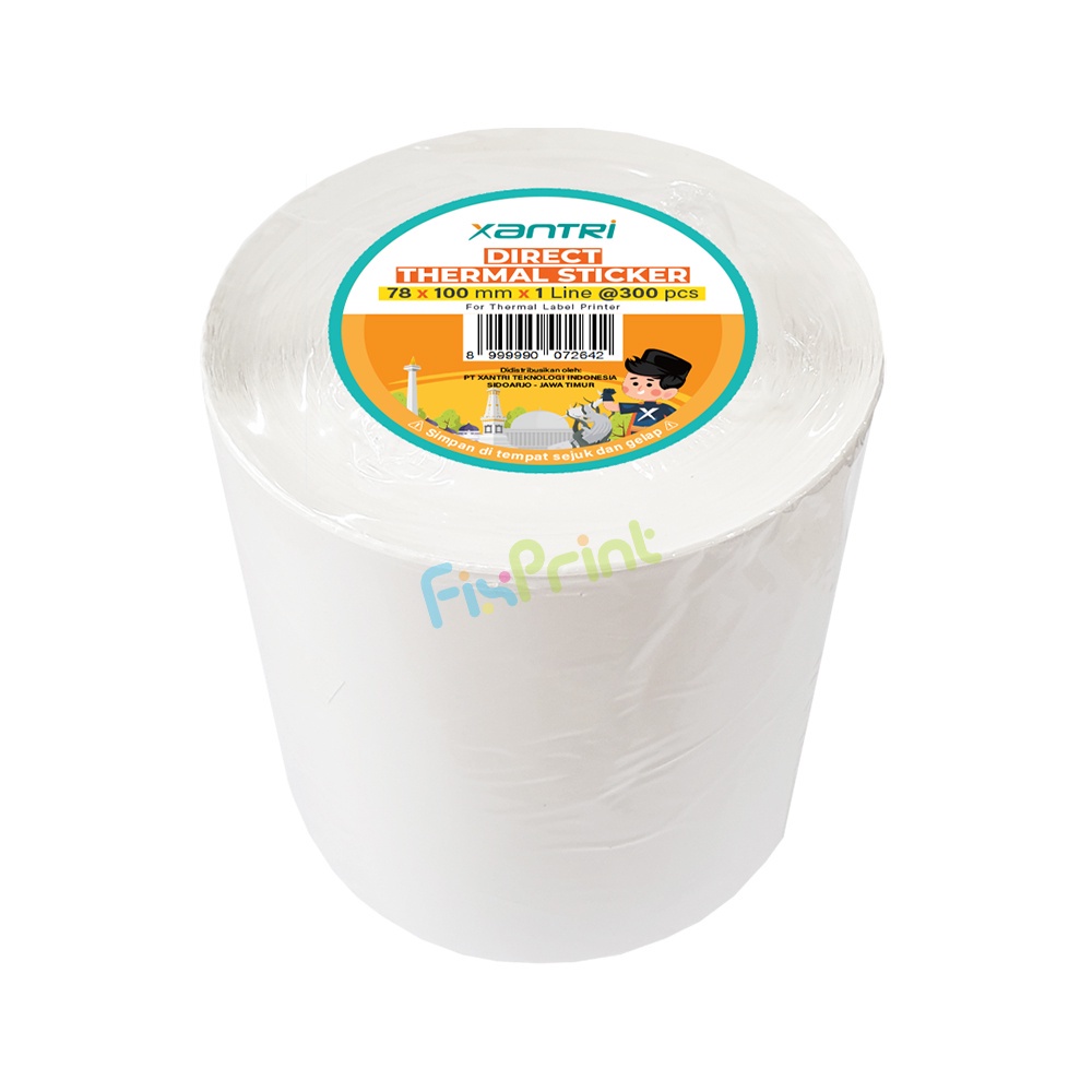 Thermal Barcode Label Receipt Paper 78 100 150 X Queue Variant Paper ...