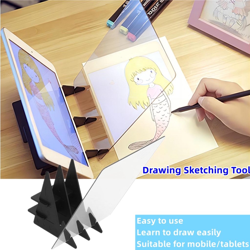 Portable Optical Tracing Board DIY Painting Tracing Pad Easy Sketching ...