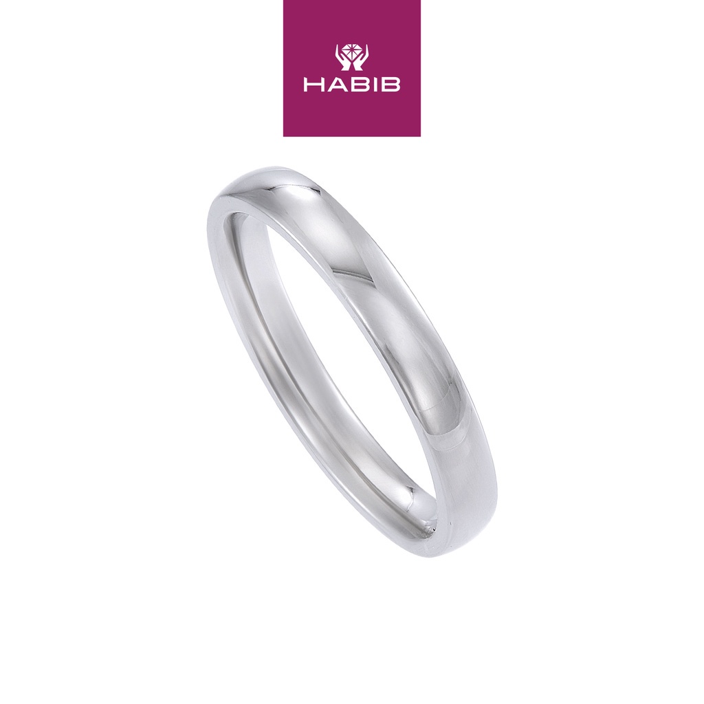 HABIB Titanium Men's Ring 093381123 | Shopee Malaysia