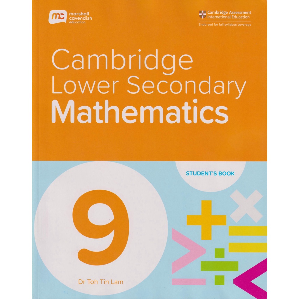 Cambridge Lower Secondary Mathematics Student's Book 9 | Shopee Malaysia