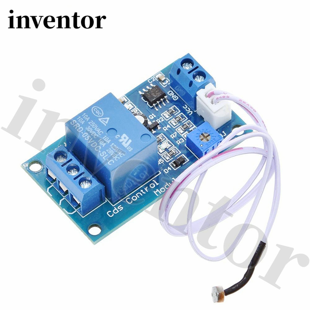 XH-M131 DC 5V 12V 24V 10A Light Control Switch Photoresistor Relay ...