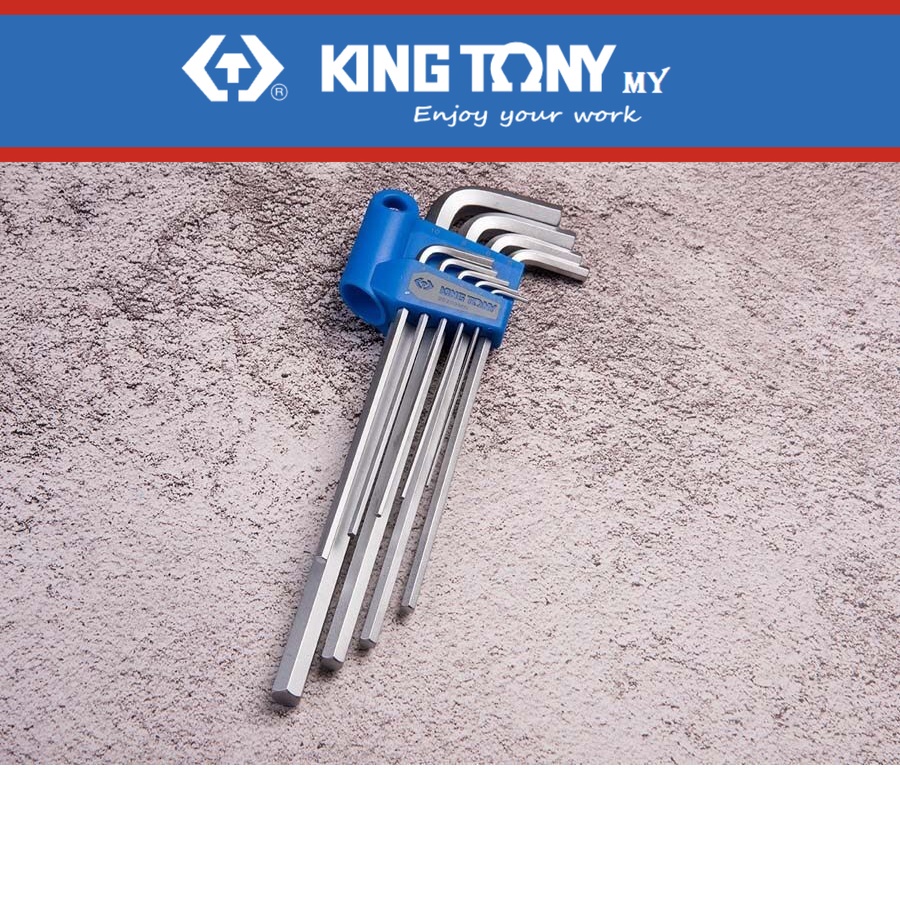 King Tony Taiwan🇹🇼 Hex Allen Key Set (mm/ inch) | Shopee Malaysia