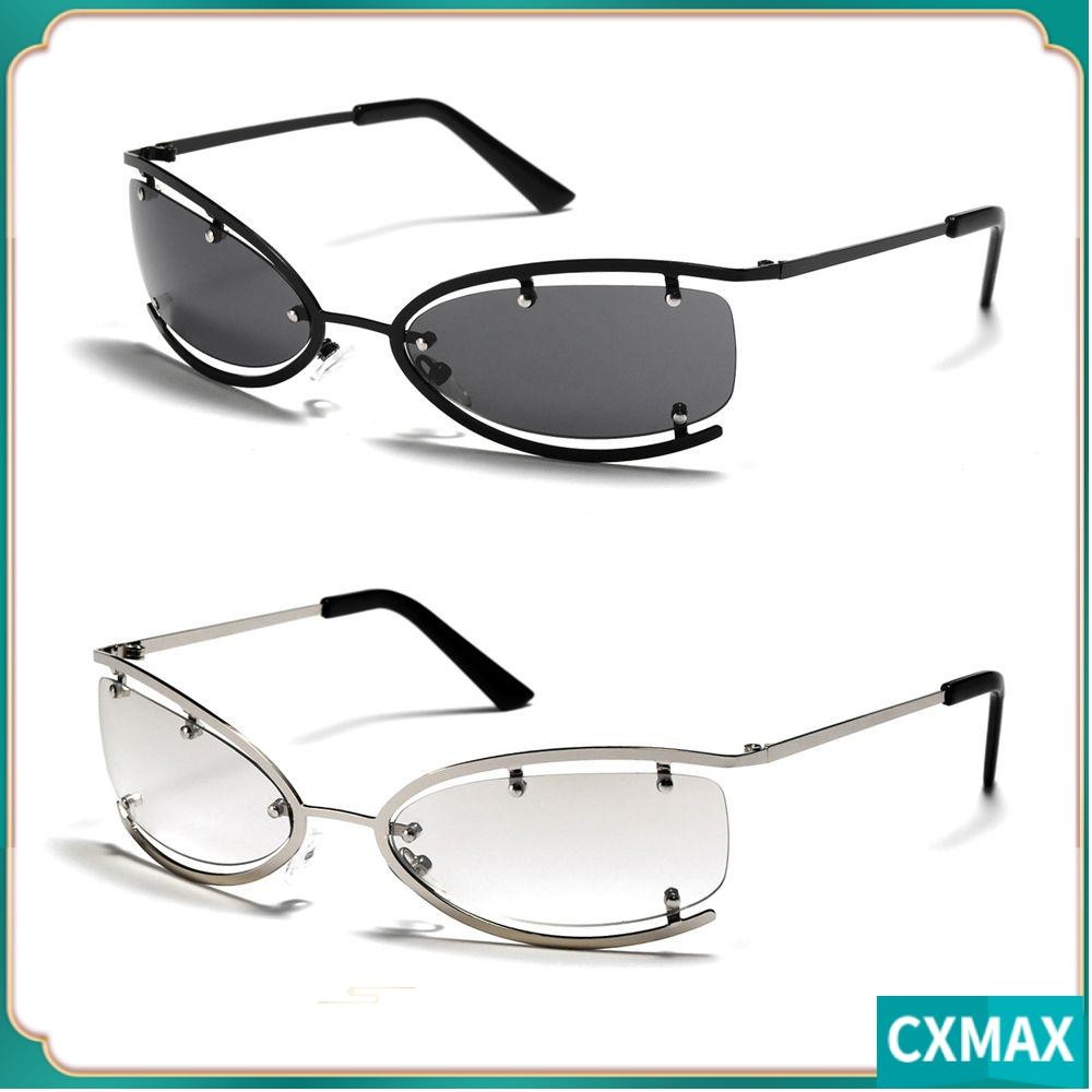 CVMAX Y2K Sunglasses Goggles Eyewear Shades 2000'S Punk Sunglasses | Shopee Malaysia