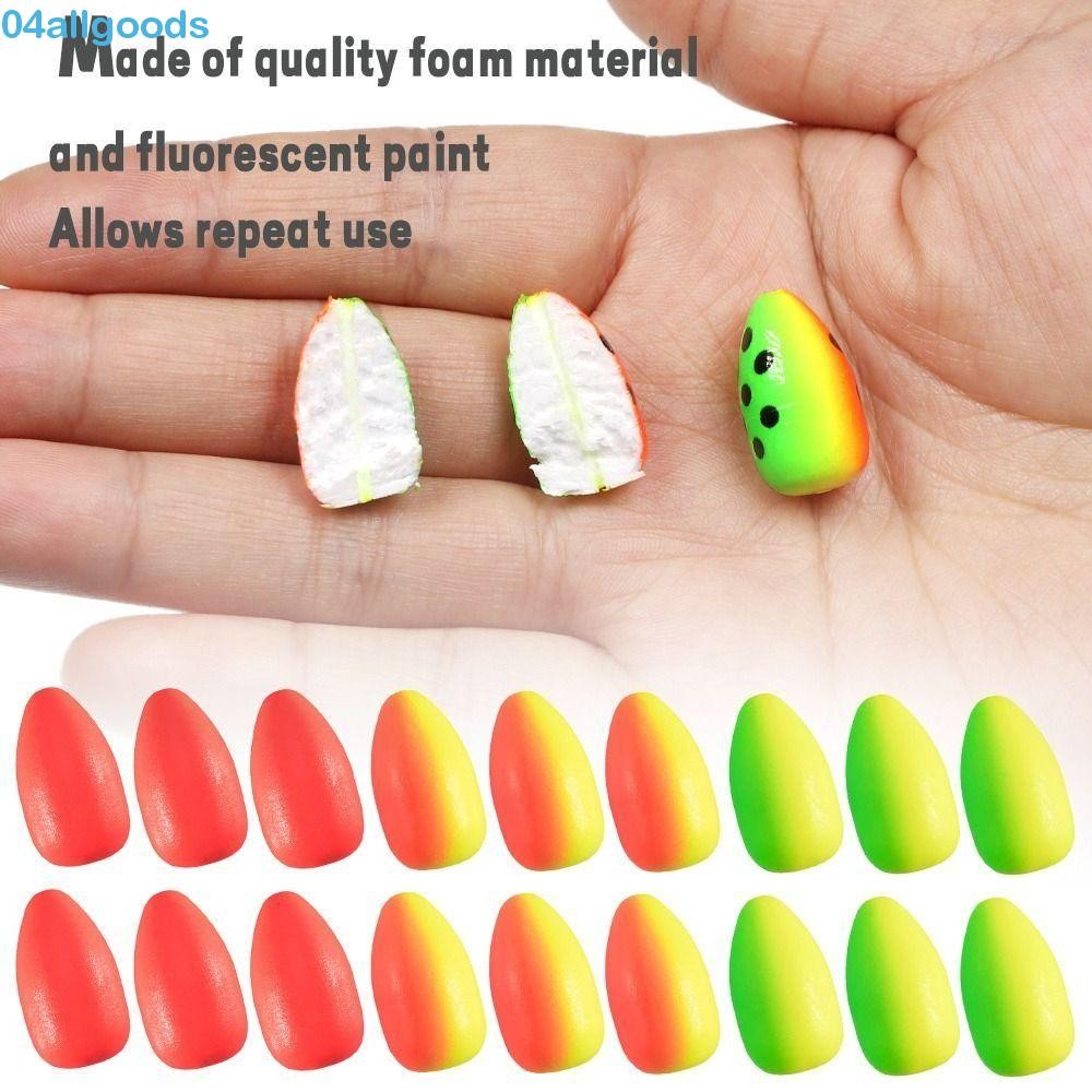 ALLGOODS 30pcs Fishing Foam Float, Foam Fishing Float Conical Shape ...