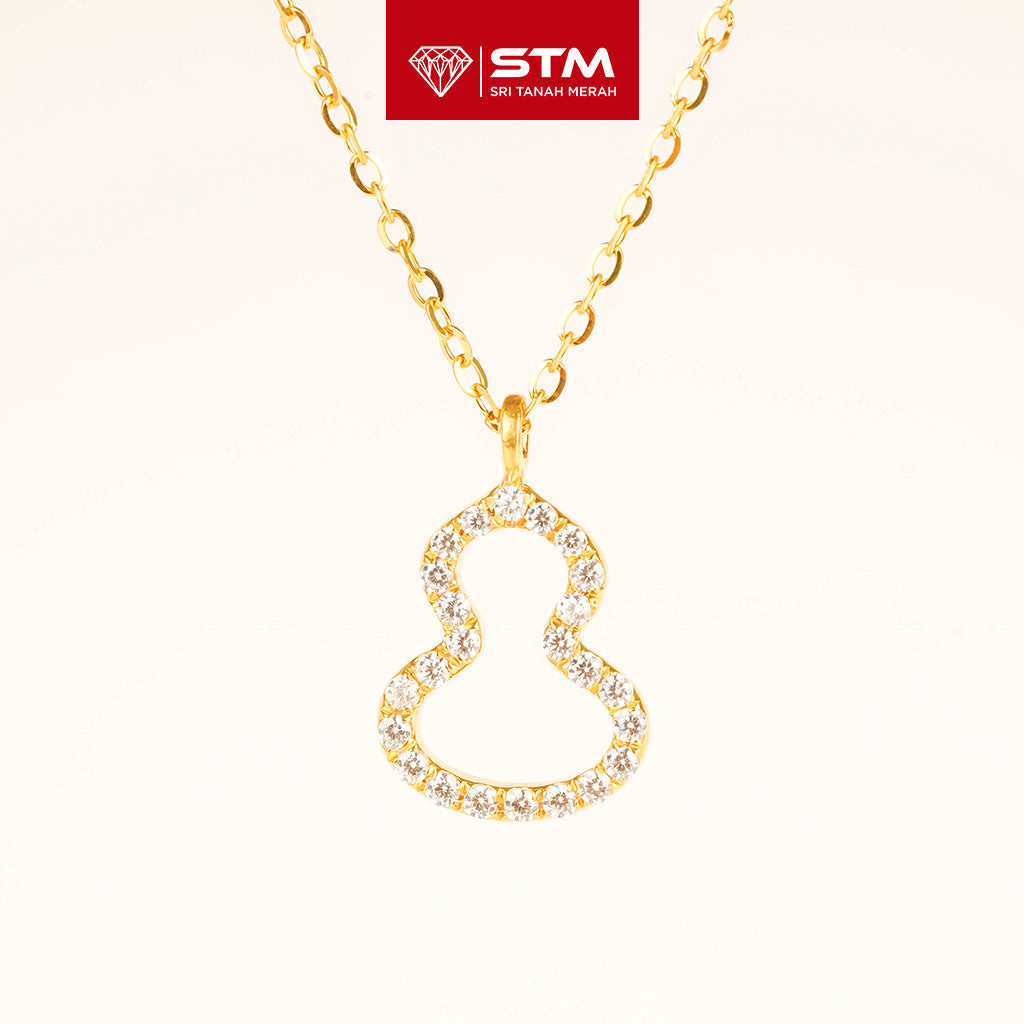 STM Exclusive Bajet Necklace/Rantai Leher 916 (22K Gold) | Shopee Malaysia
