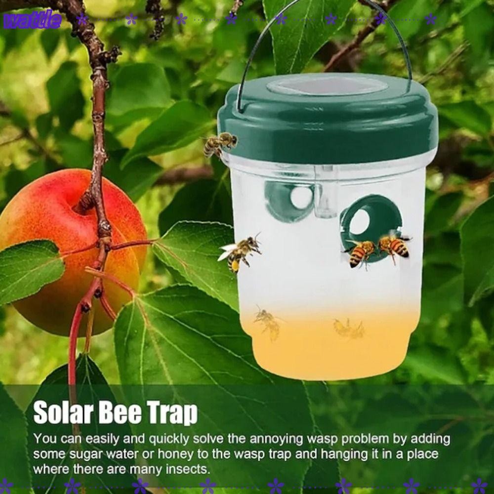 WA-SPORT Wasps Traps, Waterproof Reusable Hanging Trap, Powered Non ...