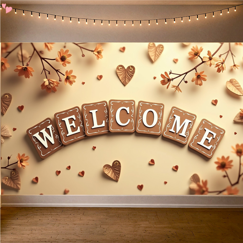 Welcome Theme Banner for Parties Receptions Ceremonies Events ...