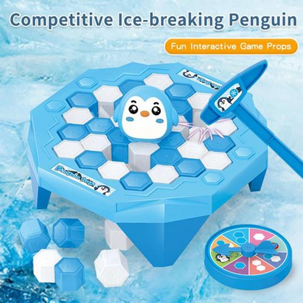Ice Breaker Game for Kids Penguin Children Ice Block Game Save Penguin ...